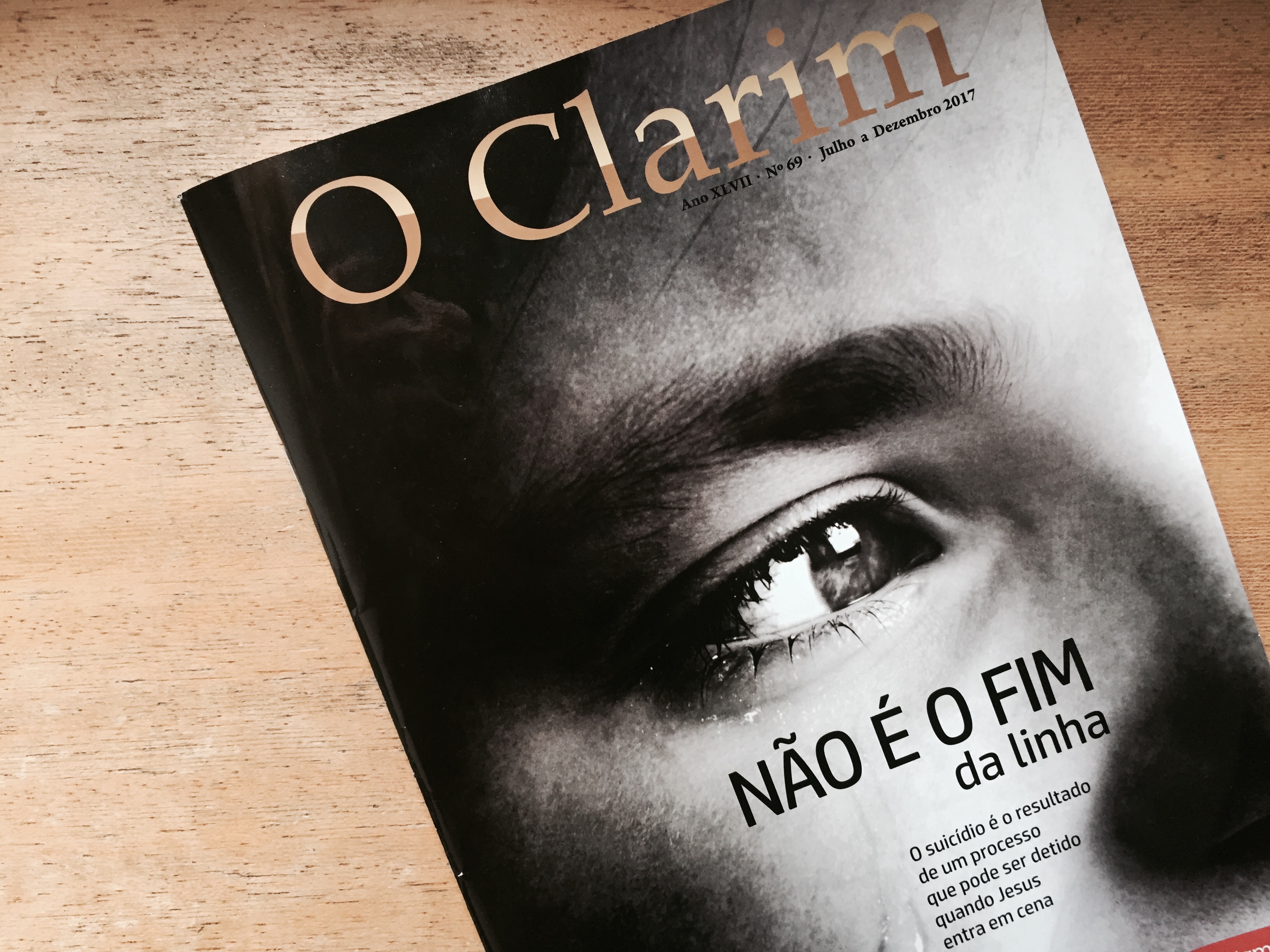 Revista O Clarim aborda 'suicídio' em nova edição - Guiame