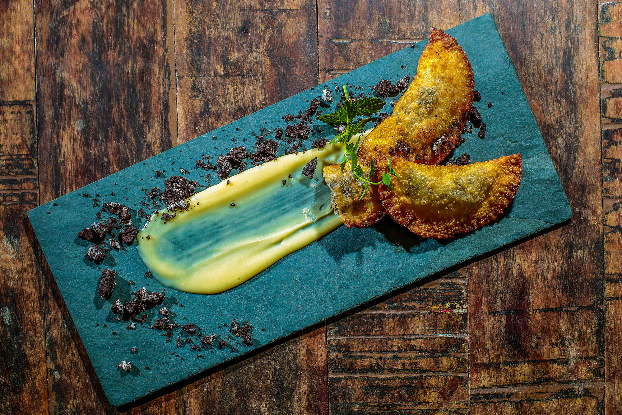 Pastel doce de biscoito com queijo - Guiame
