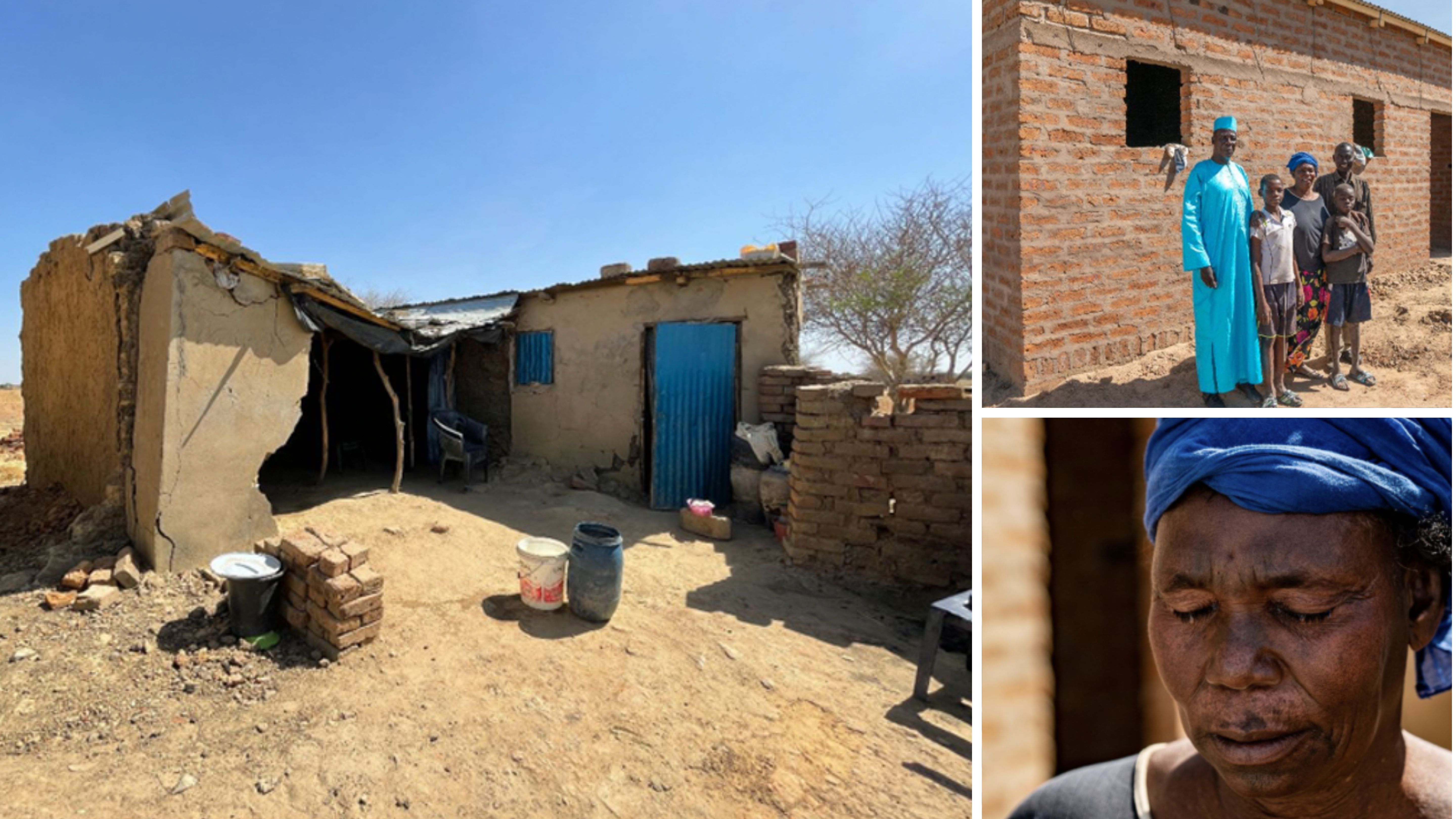 Mulher chora ao ter casa reconstruída por missionários, após enchente ...